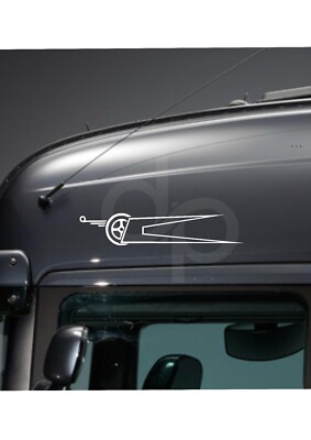 DAF TRUCK BOOMERANG X2 VINYL STICKER DAF XF XG GRAPHIC DECAL HAULAGE ...