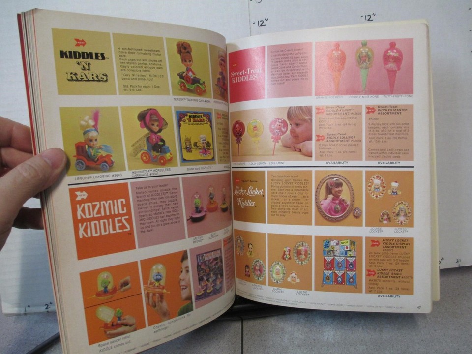 MATTEL 1969 TOYS doll catalog Hot Wheels Matt Mason Thingmaker Barbie ...