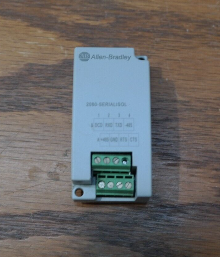 2080-SERIALISOL Micro800 Isolated Serial Port Plug-In Module Used | eBay