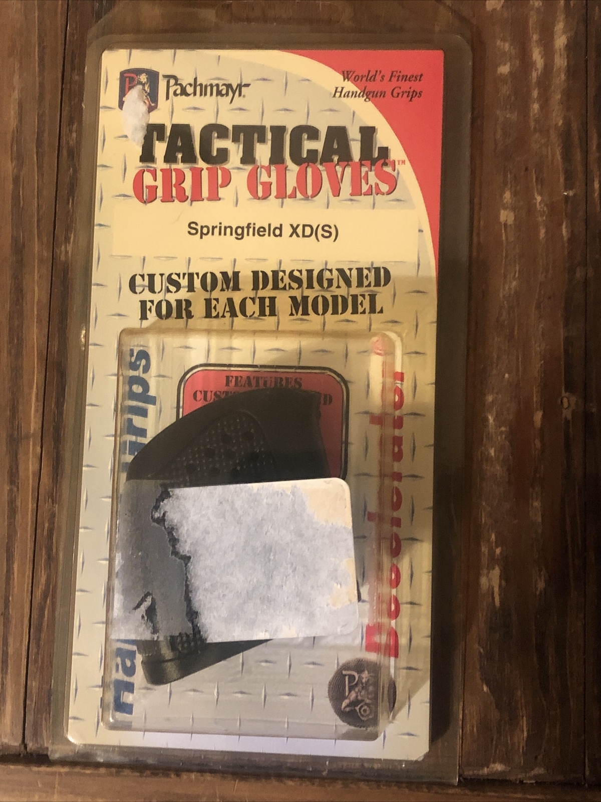 Pachmayr Tactical Pistol Rubber Grip Glove Springfield XD(s) Black ...