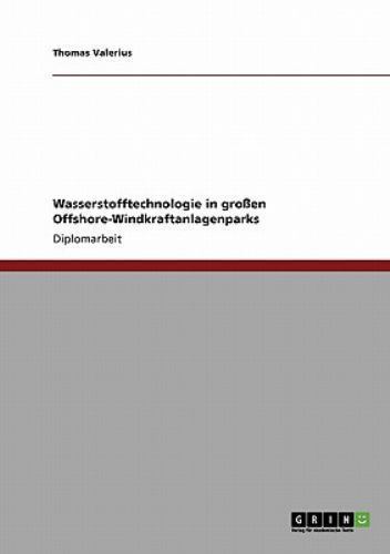 Wasserstofftechnologie in großen Offshore-Windkraftanlagenparks by ...