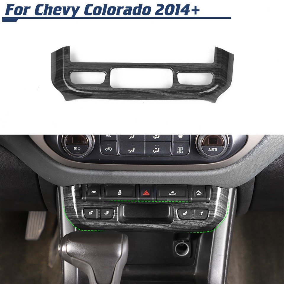 17x Black Wood Interior Dash Decoration Cover Trims Kit For Chevy ...