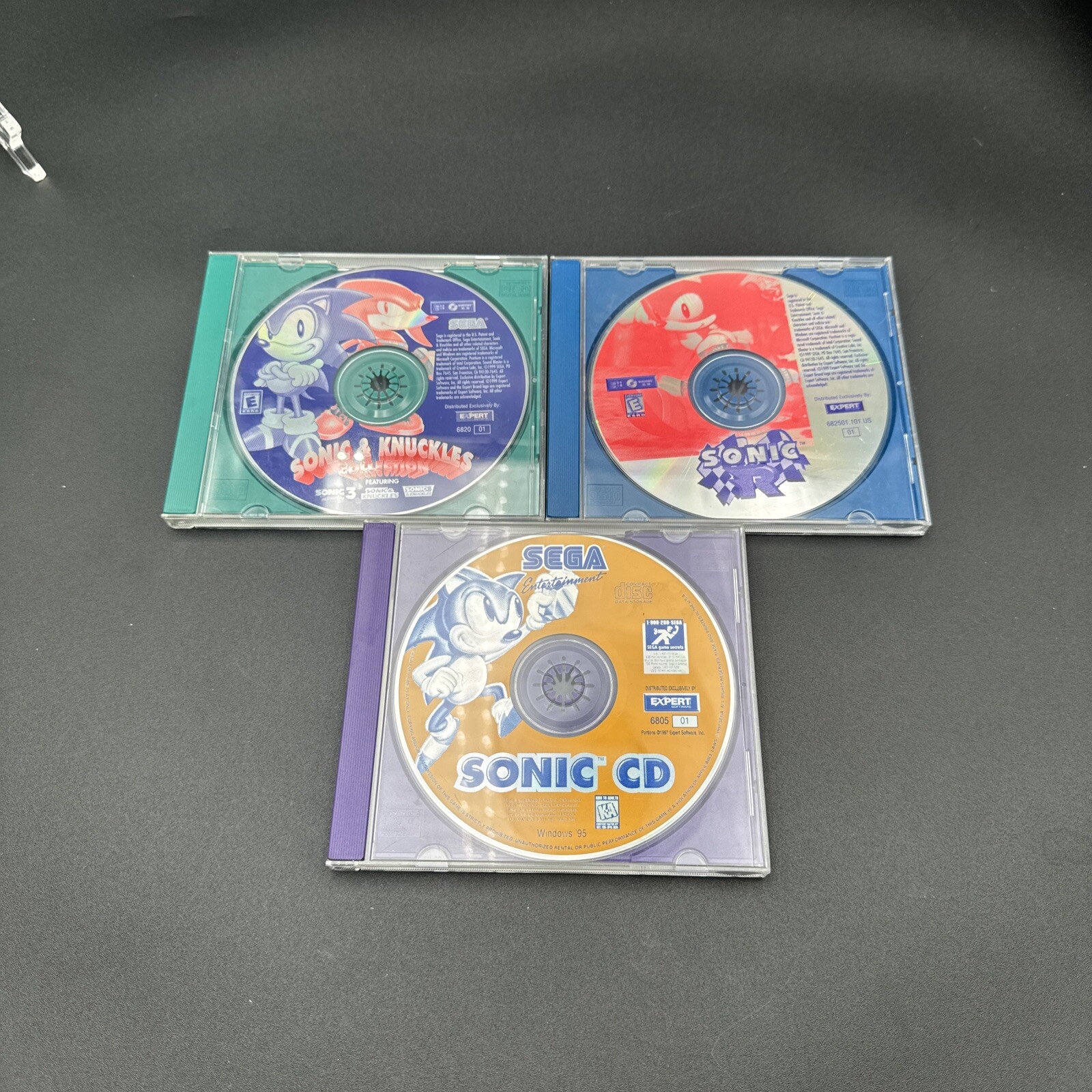 Sonic CD Knuckles Collection & R Lot Of 3 PC Games Disc Only Sega | eBay