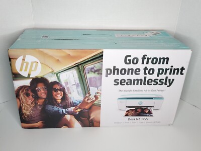 HP - DeskJet 3755 Wireless All-in-One Instant Ink Ready Inkjet Printer ...