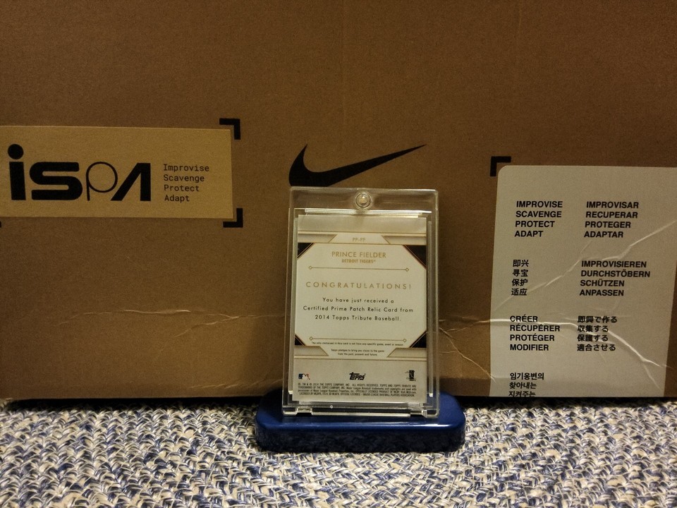 2014 Topps Tribute - Prince Fielder - Prime Patches 2-Color Patch SSP ...