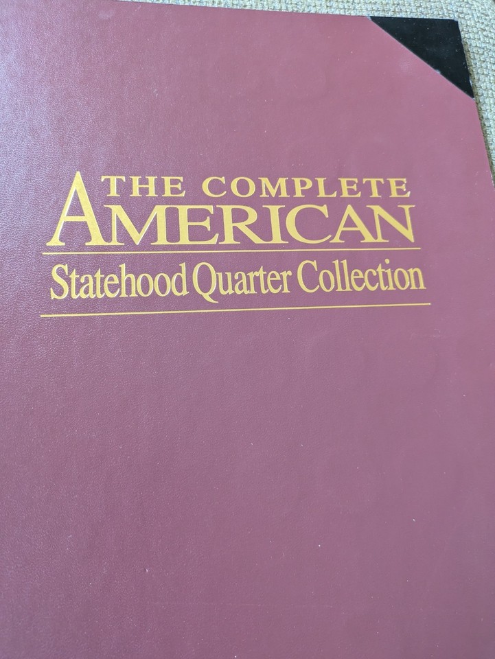 The Complete American Statehood Quarter Collection Set book &14 full ...