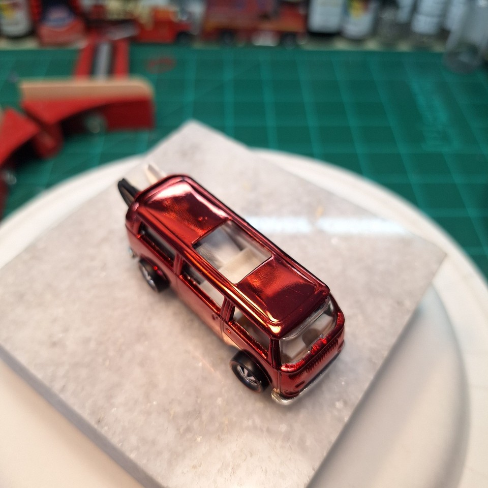 Hot Wheels Redline Beach Bomb Rear Loader Spectraflame Red W/Black ...