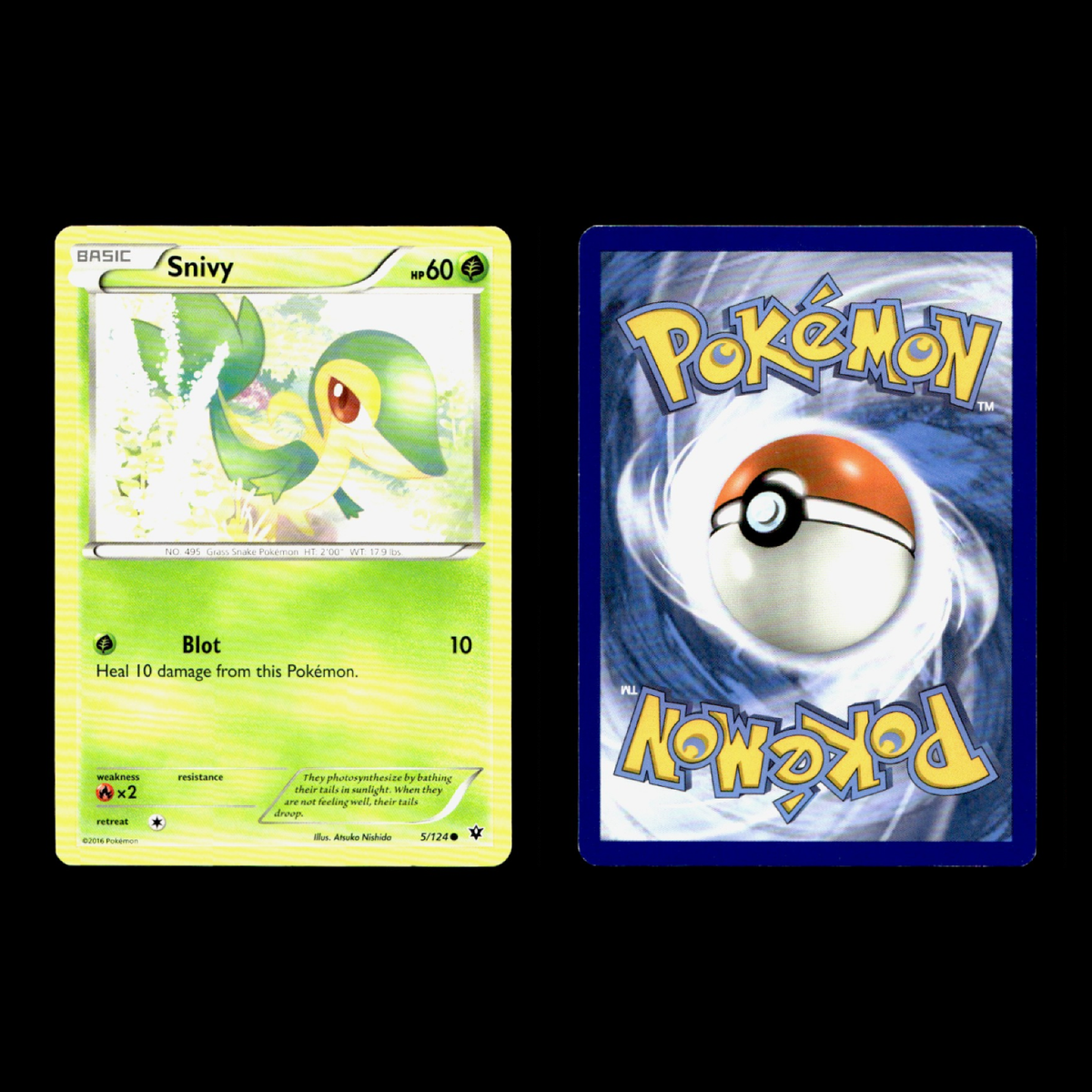 Snivy Evolution Cards Venusaur & Snivy GX (65) (Holo) (JAPANESE) Big