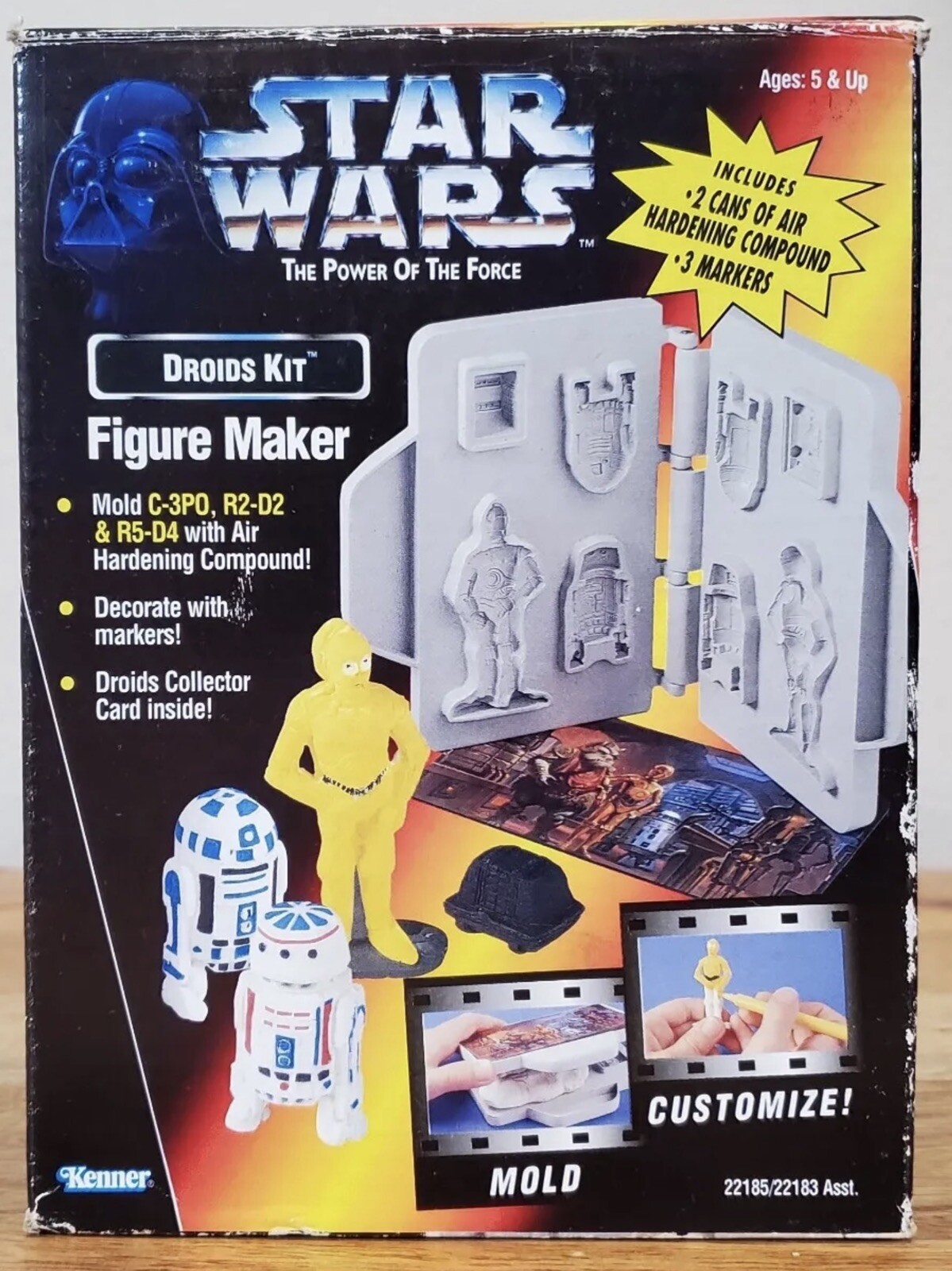 PROTOTYPE Star Wars Kenner 1996 figure maker Lot of 3 - Master Mold | eBay