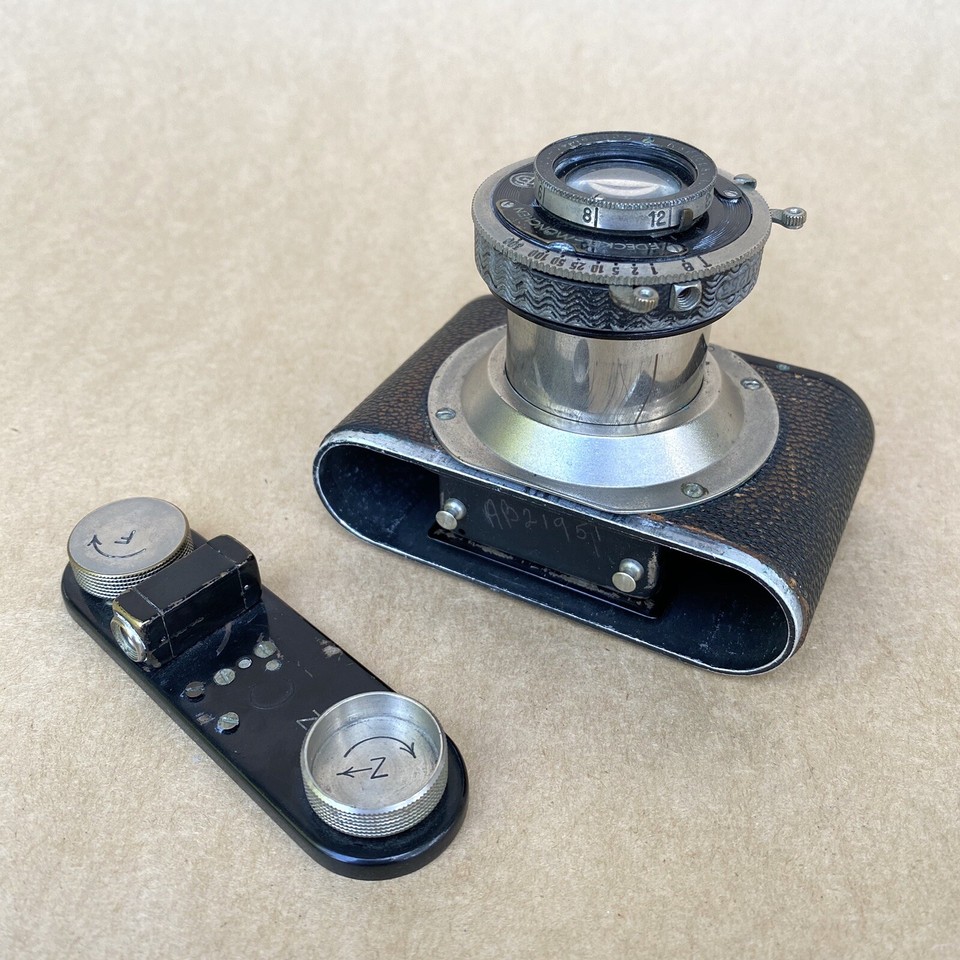 Deckel Antique Subminiature Film Camera W/ Collapsible Radionar 5cm 1:2 ...