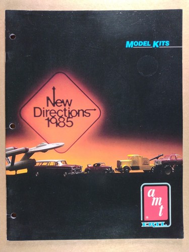 1985 AMT Model Kits Catalog Bigfoot Star Trek A-Team Riptide Airwolf | eBay