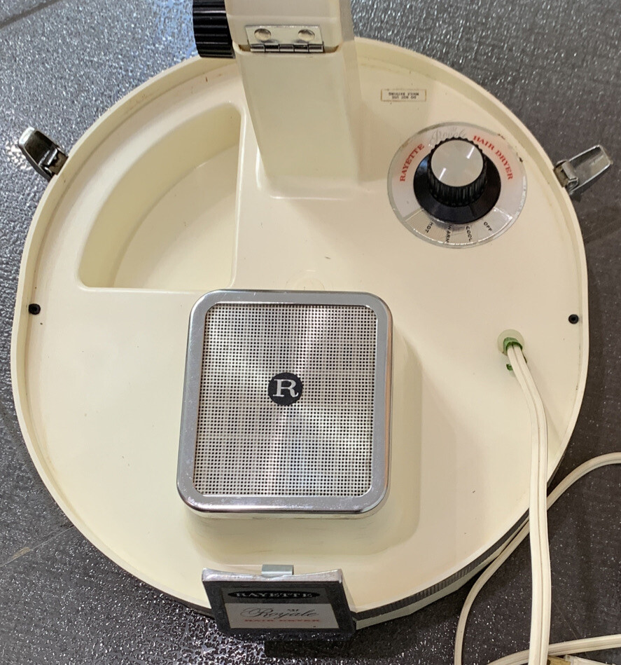 Rayette portable hair dryer antique Works | eBay