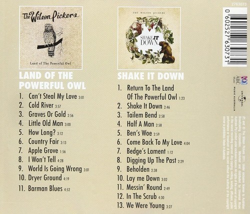 Wilson Pickers Land of the Powerful Owl / Shake It Down (CD) (UK IMPORT ...