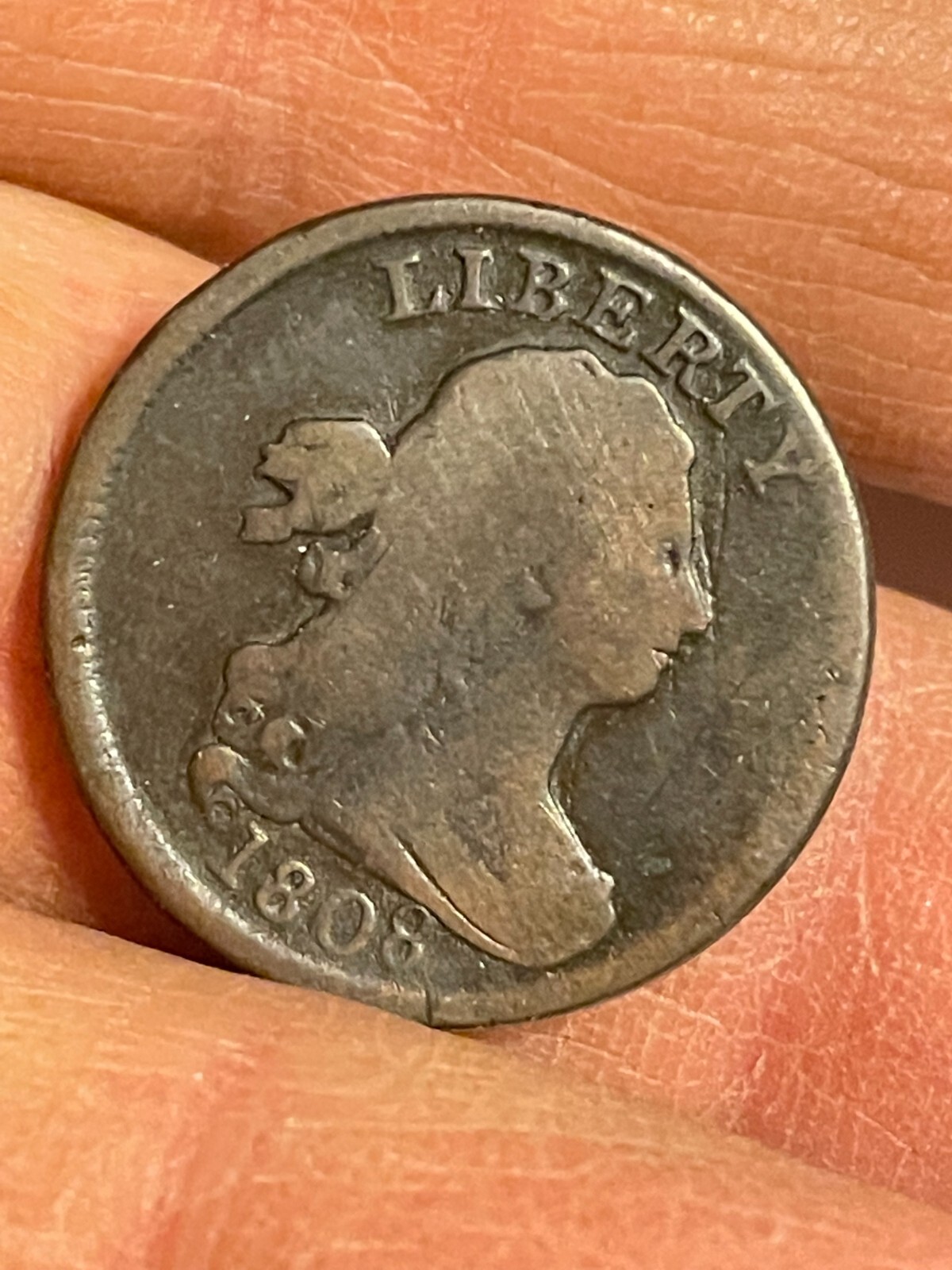 1808 DRAPED BUST HALF CENT | eBay