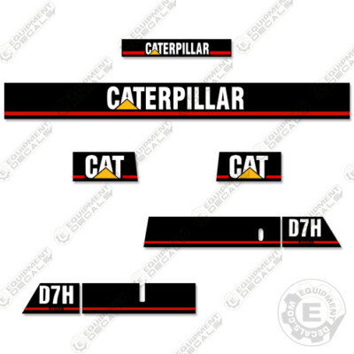 Fits Caterpillar D7H Decal Kit Equipment Crawler Tractor Dozer 7-Year ...