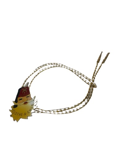 Vintage Sabbar Shriner Tucson Masonic Bolo Tie Clothe A Child Unique | eBay