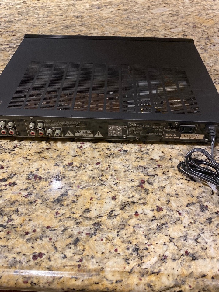 NEC PLD-310. Audio Video Surround Sound decoder | eBay
