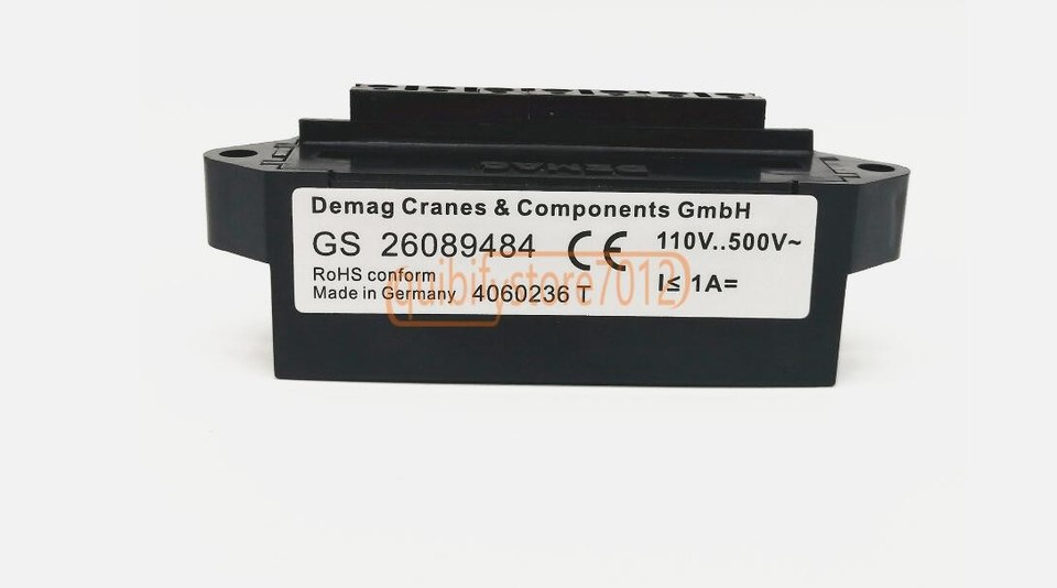 1pcs DEMAG brake module rectifier module GS 26089484 shield machine ...