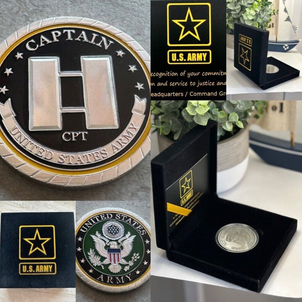 Captain Army Challenge Coins U.S. Army Captain – Ranger Coin Store