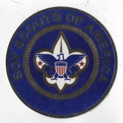 Boy Scouts Of America BLK Bdr. Decal [AR-1874] | eBay