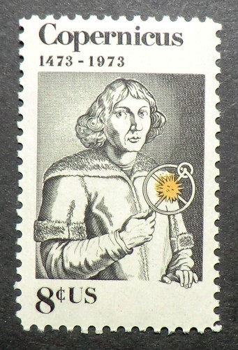 1488 MNH 1973 8c Nicolaus Copernicus Polish Astronomer Copernican ...