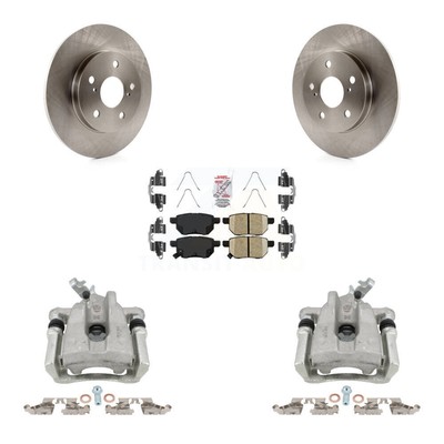 For Toyota Matrix Rear Disc Brake Caliper Rotors And Ceramic Pads Kit ...