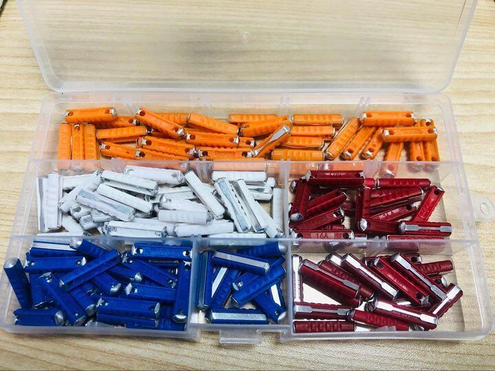 200 x Ceramic Torpedo Type Fuse For 12V 5/8/16/25 Old Style Classic Car ...