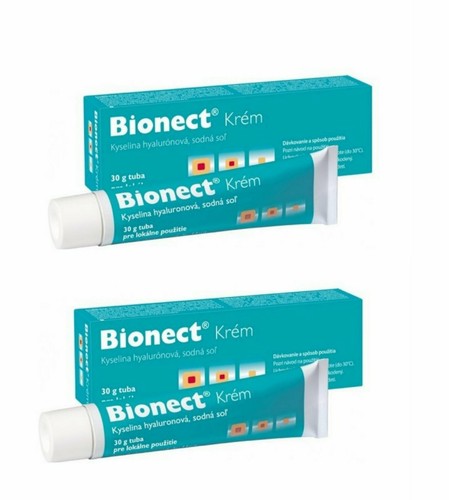 2x BIONECT® Cream 30g Hyaluronic Acid 0.2% Irritated Damaged Skin ...