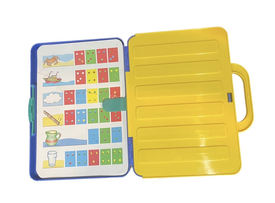 RARE Cadaco Spell Time Alphabet Learning Tile Activity Game 3+ Minor ...