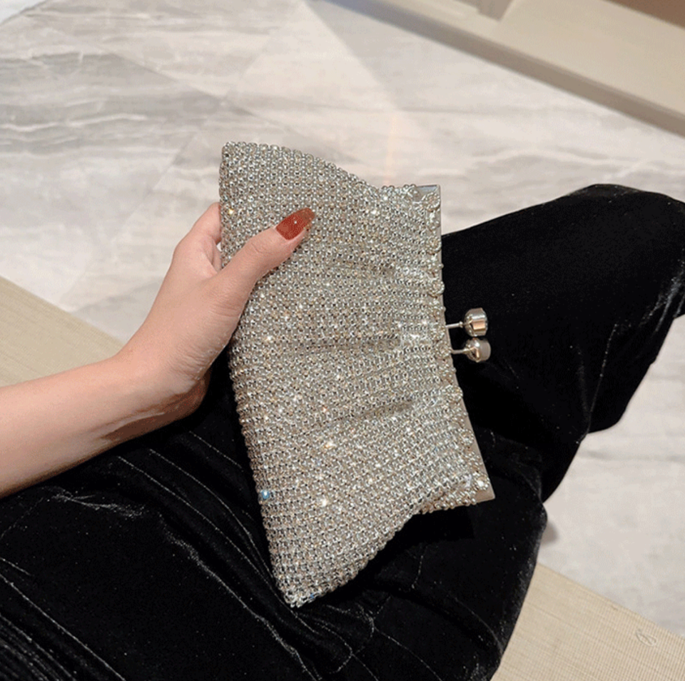 Crystal Women Evening Clutches Wedding Party Handbag Clutch Purse ...