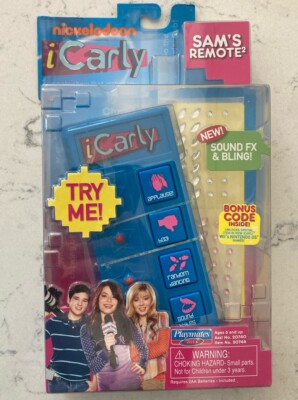 iCarly Sam's Remote Sound Effects FX Nickelodeon Playmates 2009 Rare ...