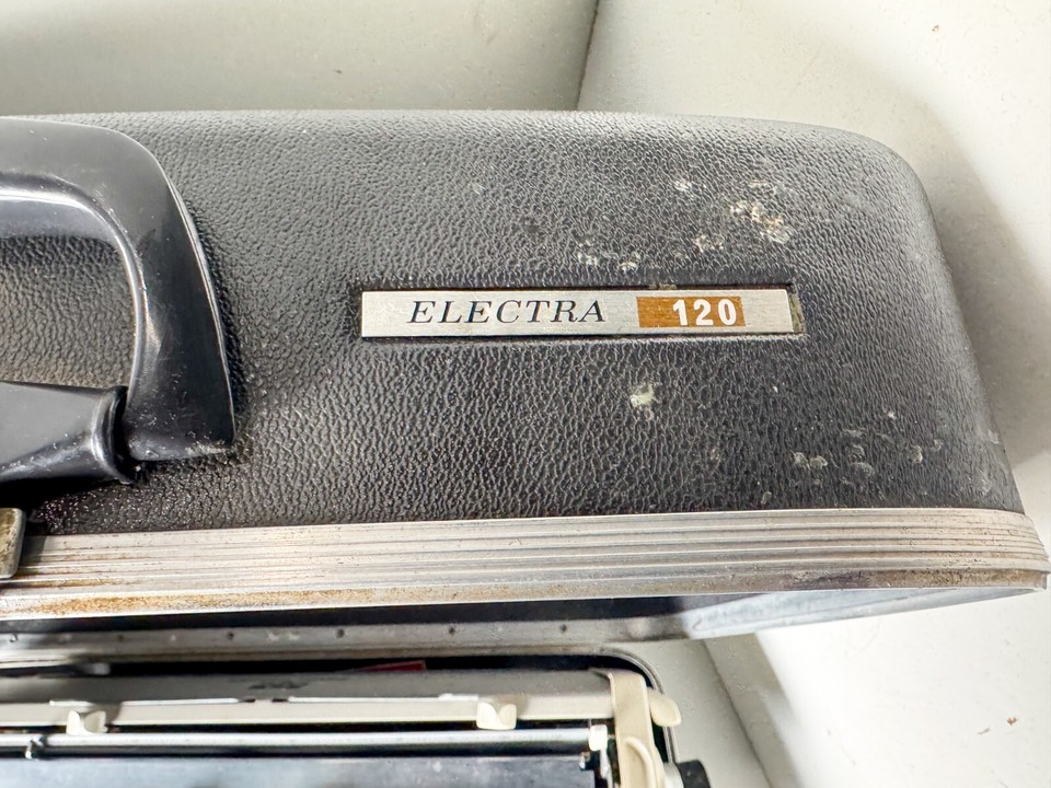 Smith-Corona Electra 120 typewriter with Case Tested And Working! | eBay
