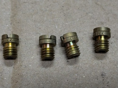 Lot 4 Gicleur En 122 carburateur KEIHIN VP 87 HONDA CBR 1000 1993 a ...