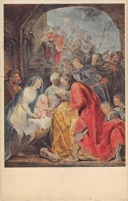 Original Max Jaffe Collotype Postcard “Rubens Adoration of the Magi” | eBay