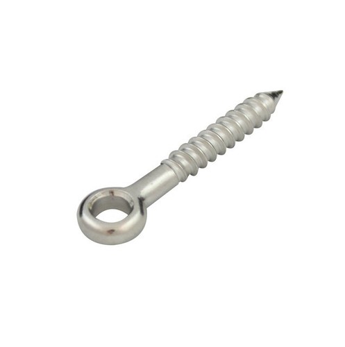 90 x Lag Eye Screw Eyes M6 x 40mm Stainless Steel 316 for Timber Post ...