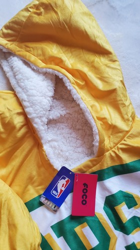 Seattle SuperSonics FOCO NBA Reversible Colorblock Hoodeez Sherpa ...