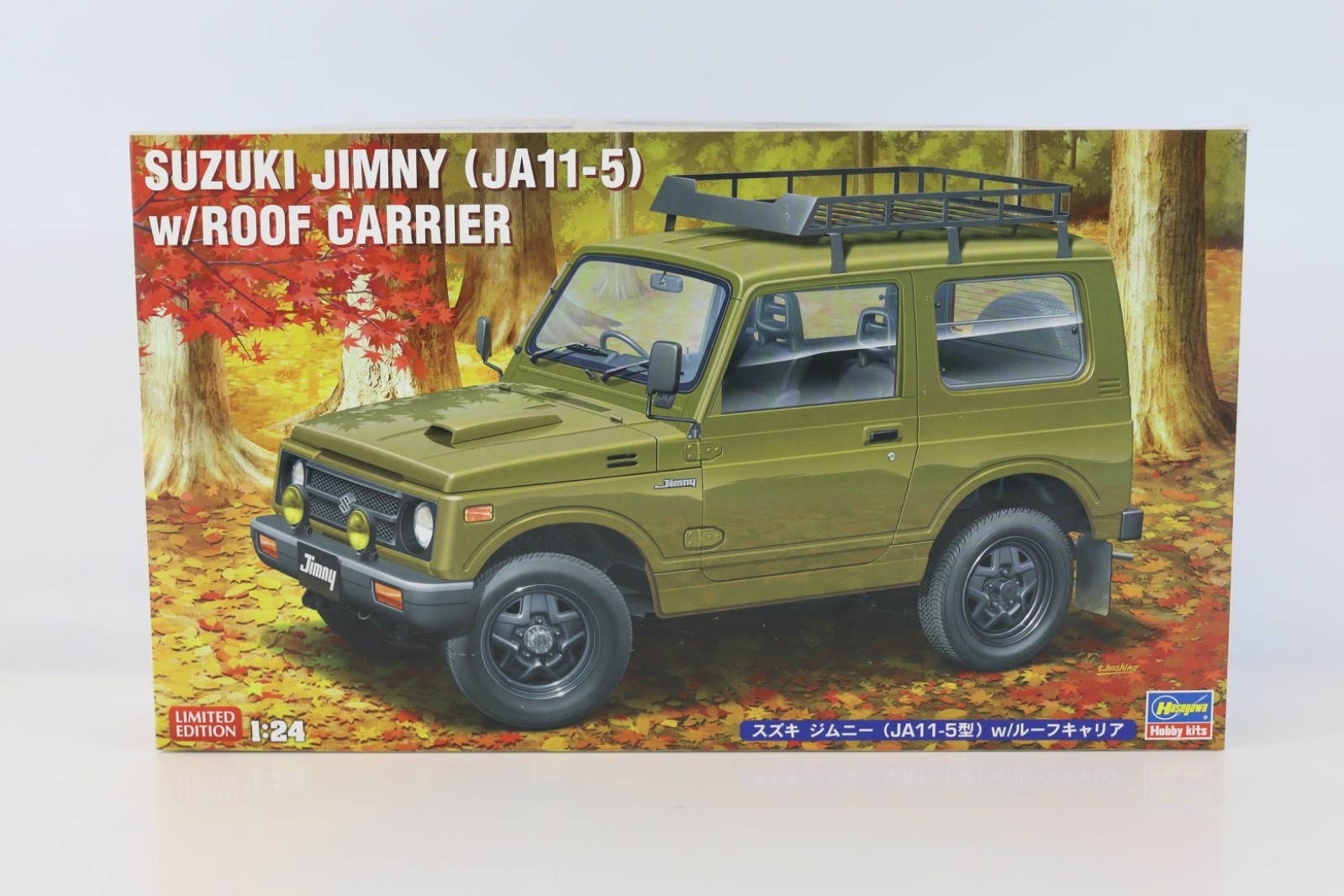 Hasegawa 20606 1:24 Scale Suzuki Jimmy (Ja11-5) wRoof Carrier Plastic ...
