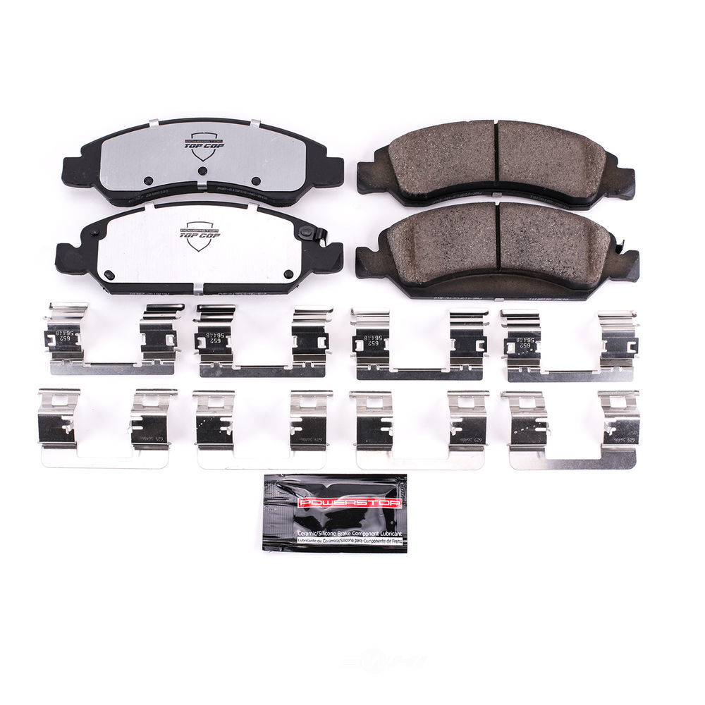 Disc Brake Pad Set-Front Z37 Top-Cop Carbon-Fiber Ceramic Brake Pads ...