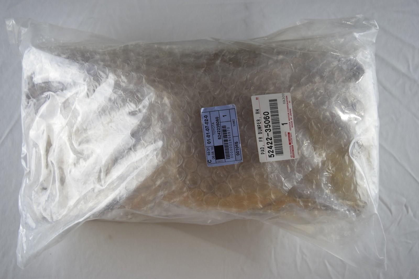 Genuine Toyota FJ Cruiser Front Bumper Corner Pad Right 5242235060 OEM ...