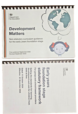 Development Matters & EYFS statutory framework for group & school ...