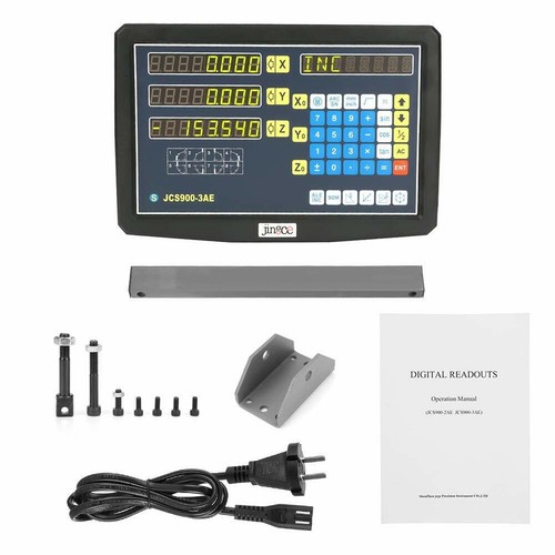 Digital Linear Scale 2/3Axis Readout DRO Display Sensor Mill Lathe EDM ...