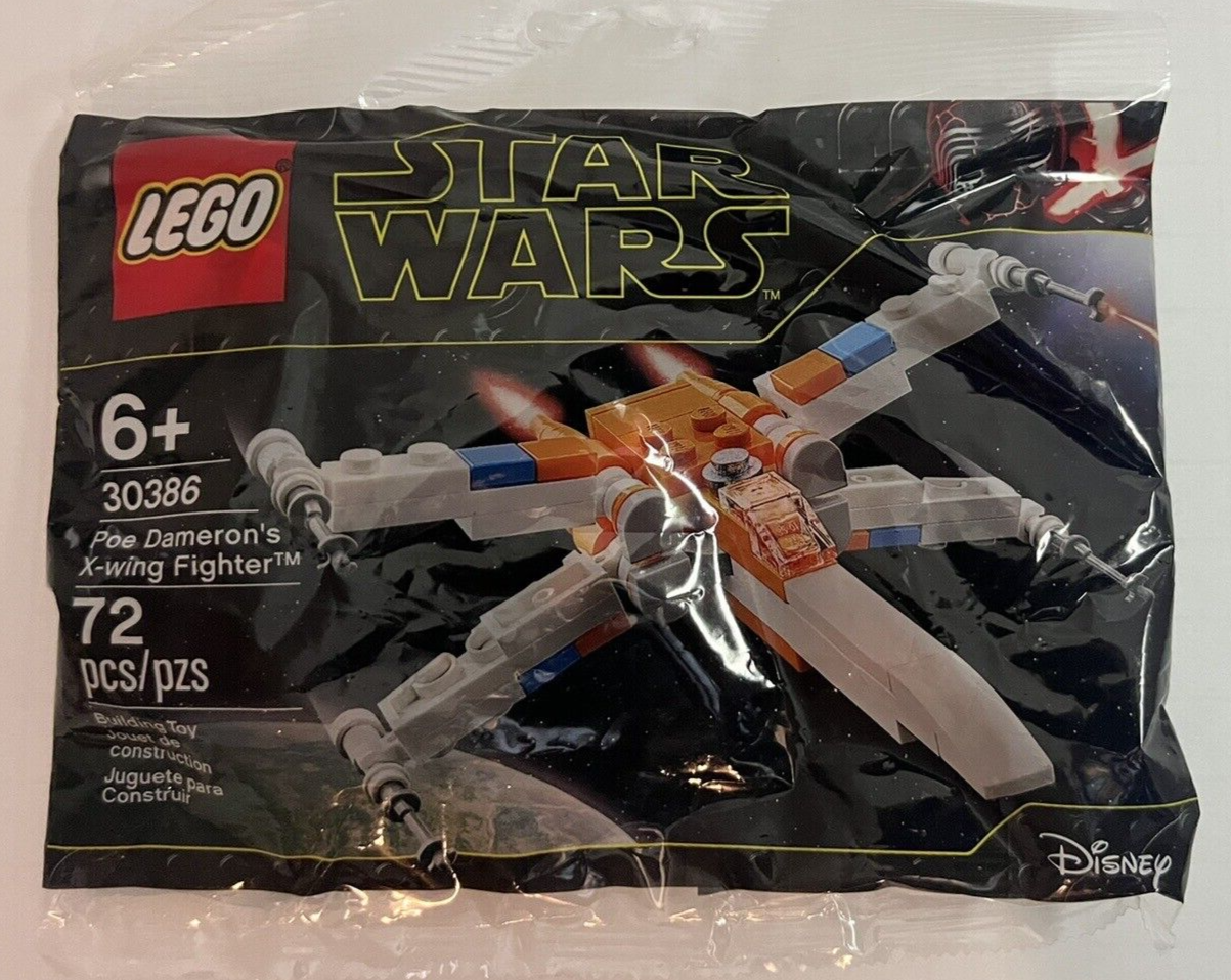 LEGO STAR WARS Polybag 30386 Poe Dameron's X-wing Fighter New Sealed | eBay