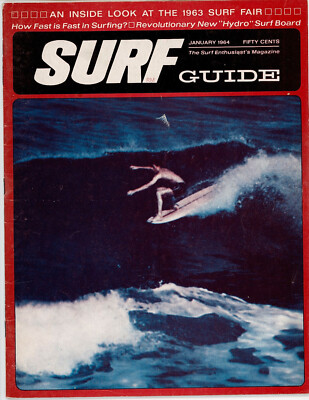 Surf Guide magazine January 1964 -Free shipping | eBay