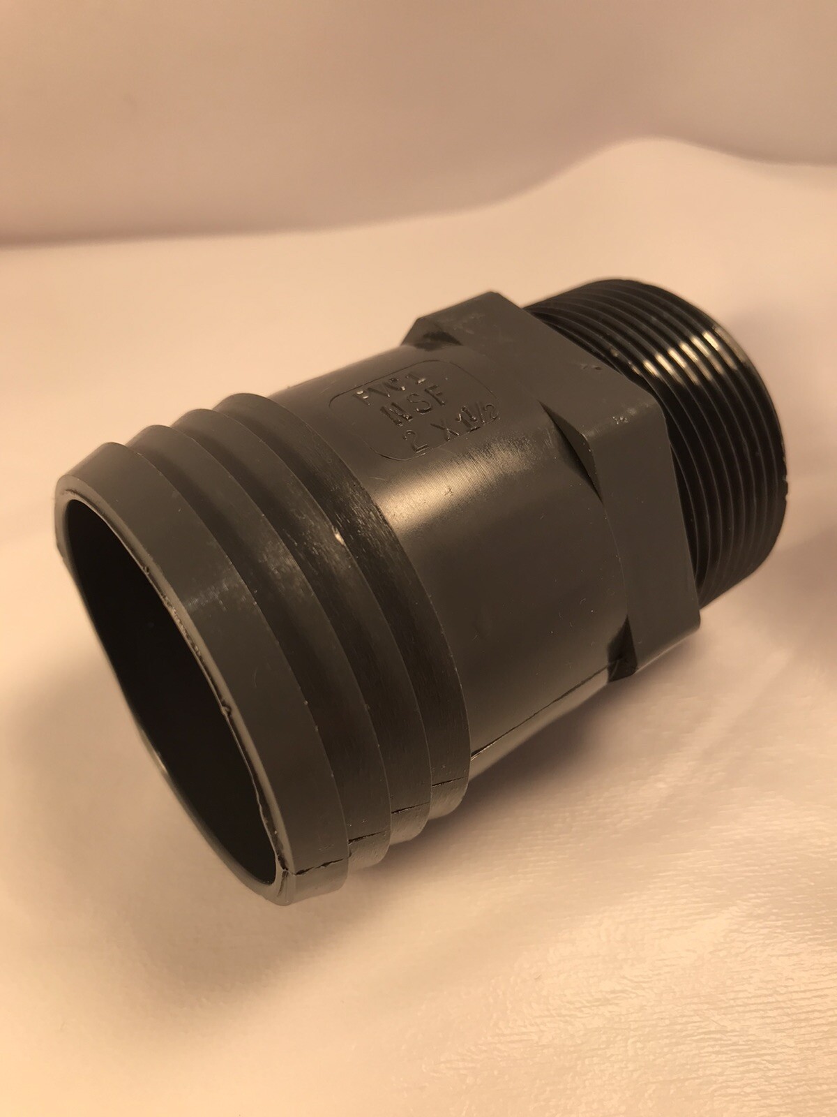 2" x 1-1/2" PVC Barbed Insert Reducing Male Adapter (Insert x MIPT) | eBay