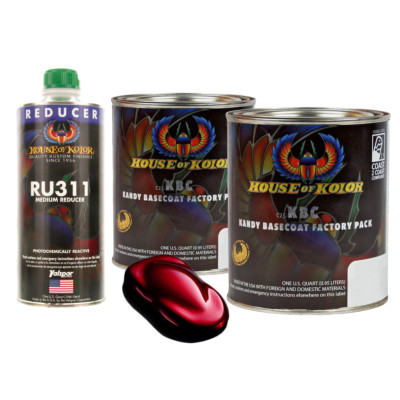 House of Kolor C2C-KBC01 Brandywine Shimrin Kandy Basecoat Auto Paint ...