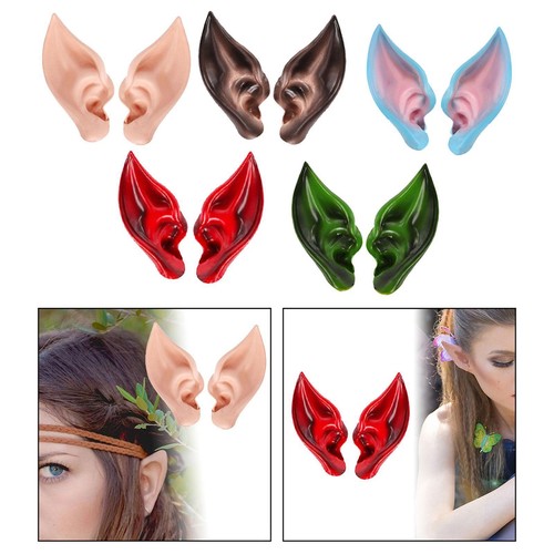 Elf False Ears Costumes Masquerade Carnival Live Broadcast Props Fake ...
