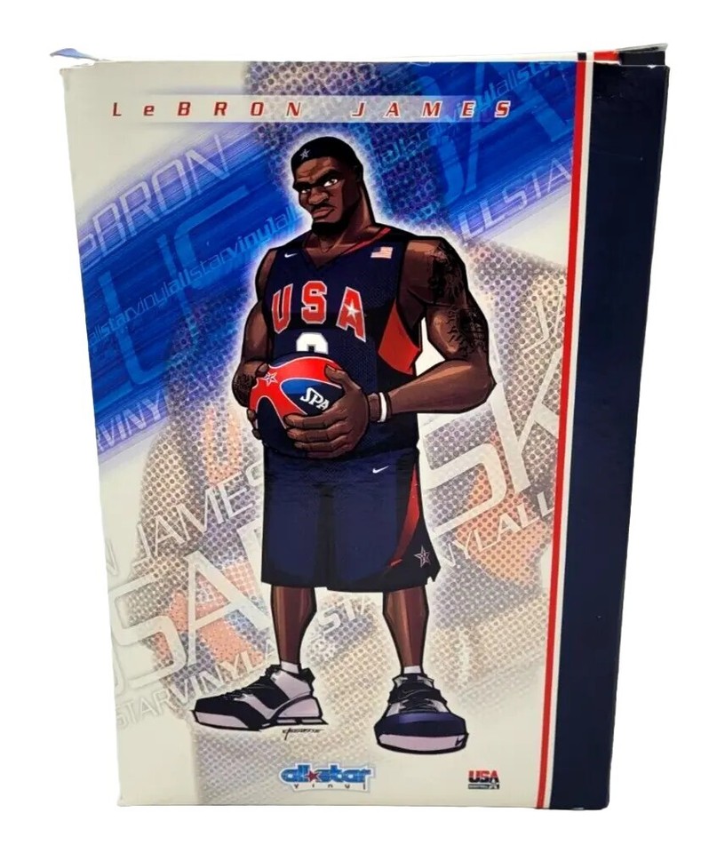 Upper Deck All Star Vinyl Lebron James USA Basketball /500 Figure ...