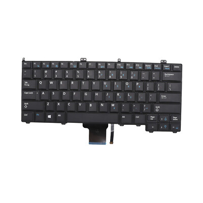 NEW FOR Dell Latitude 12 7000 E7240 E7440 US Black keyboard 08PP00 | eBay
