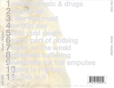 SLOWREADER SLOWREADER NEW CD 645131205629 | eBay