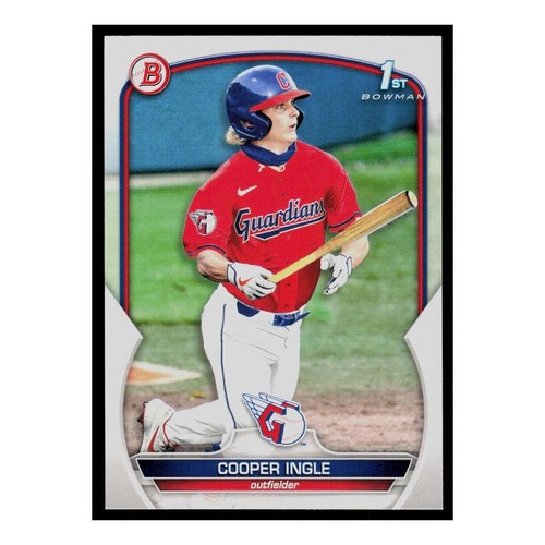 2023 Bowman Draft #BD-85 Cooper Ingle Rookie Cleveland Guardians ...